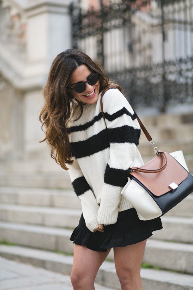 El blanco también es un color invernal ¿quién dijo que no?