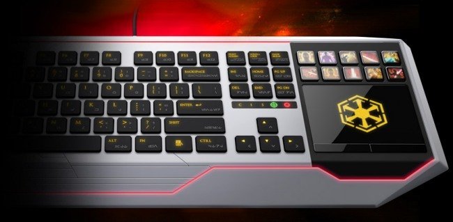Teclado Star Wars: The Old Republic de Razer, siente la fuerza en tus manos