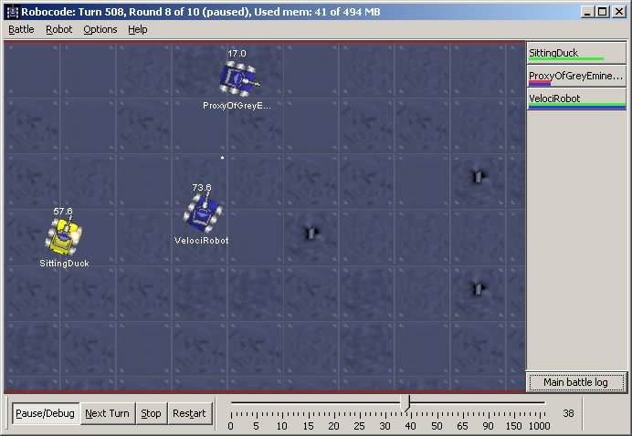 Robocode: diviértete y aprende Java o .NET