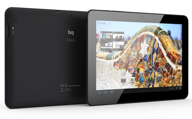 bq Edison es un tablet grande con precio de pequeño