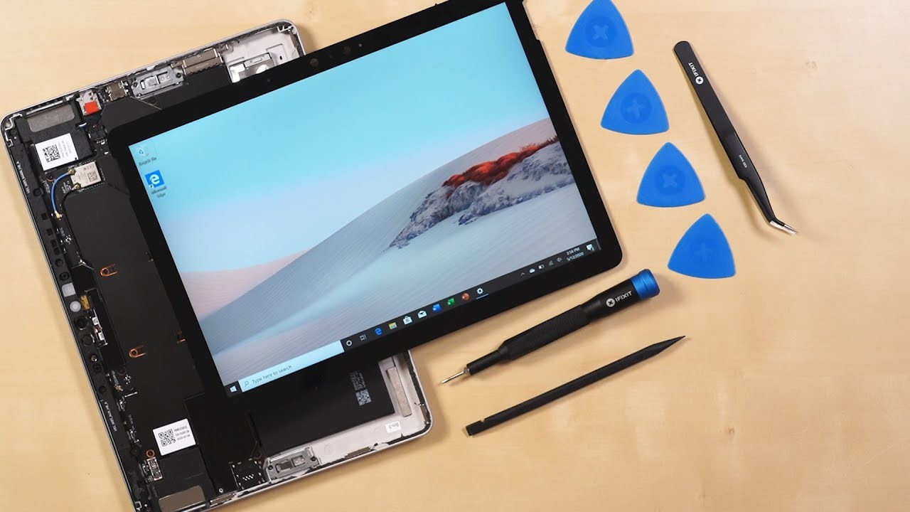 Para iFixit, la Surface Go 2 es difícil de reparar, pero mejora a la ...