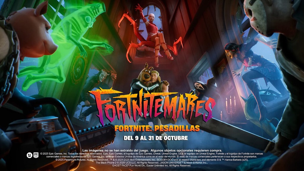 Fortnitemares 2025: horarios, días y todas las colaboraciones ...