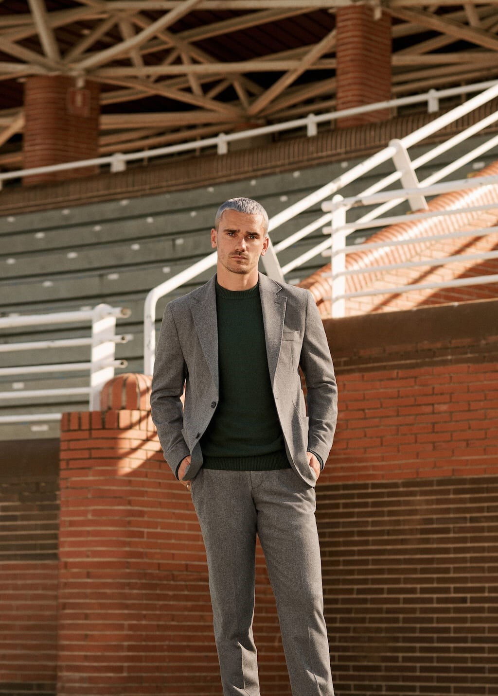 Viste como Antoine Griezmann con la nueva colección de Mango hombre