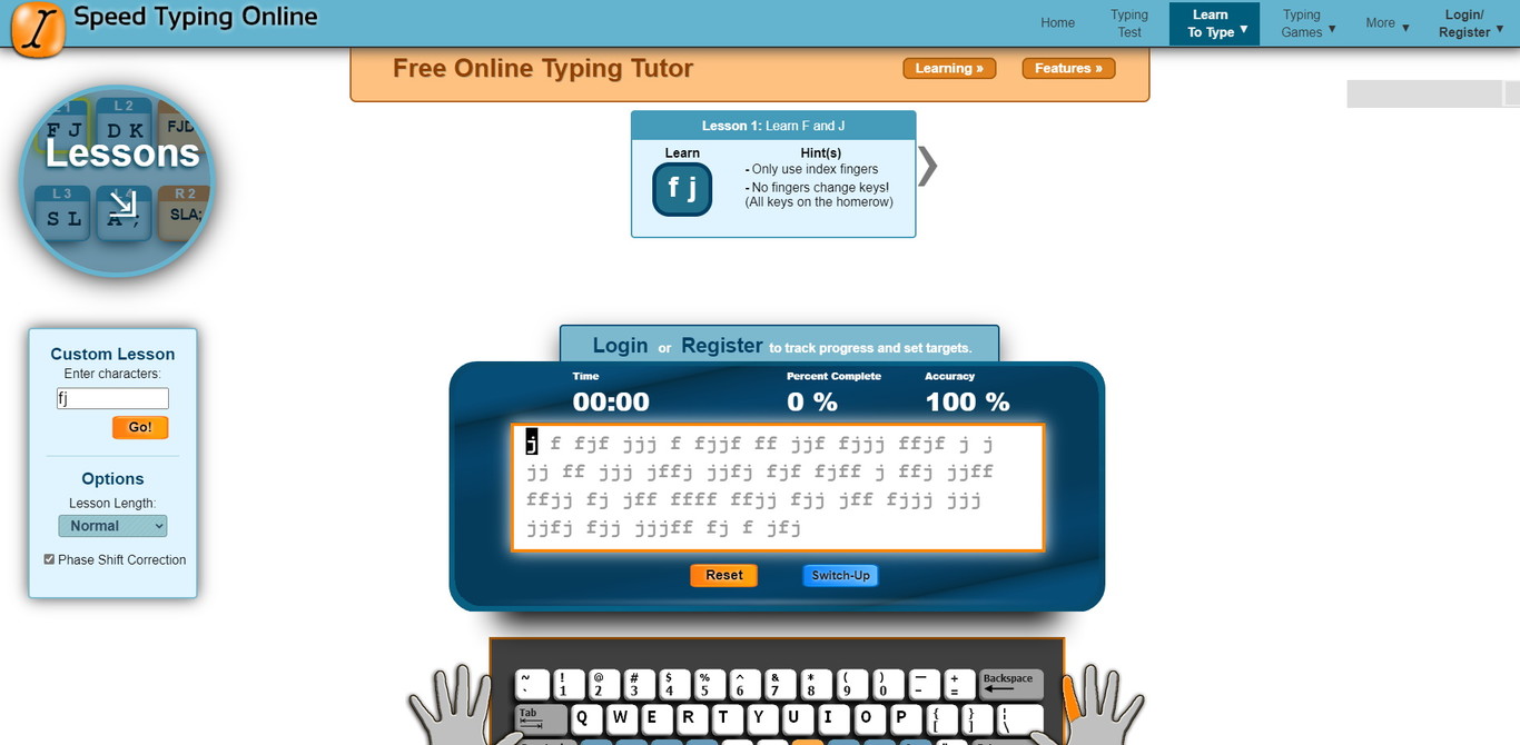 Las mejores webs para aprender mecanografía