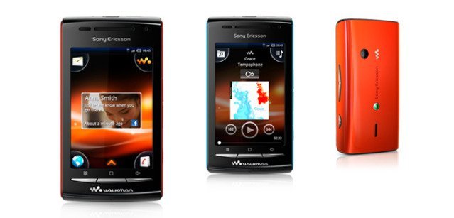 Sony Ericsson W8, Walkman y Android se conocen