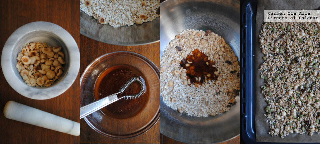 Granola casera: receta de cocina fácil, sencilla y deliciosa