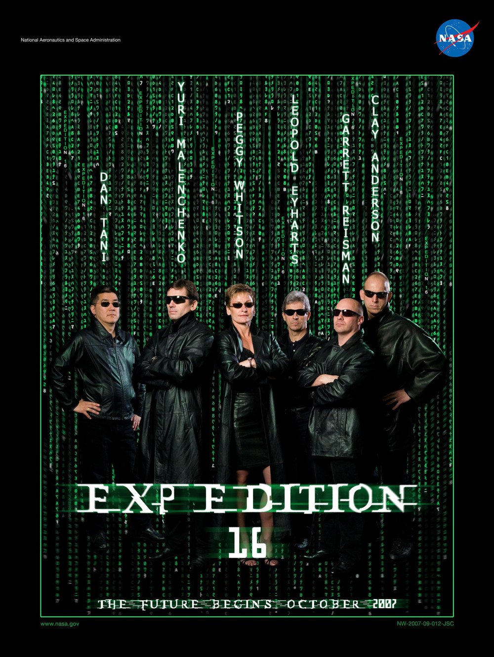 Los loquísimos pósters de la NASA para cada misión a la Estación ...