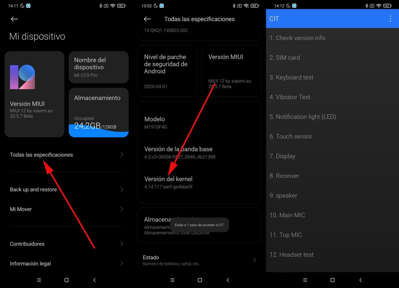 Cómo acceder al menú secreto de Xiaomi para comprobar si tu móvil ...