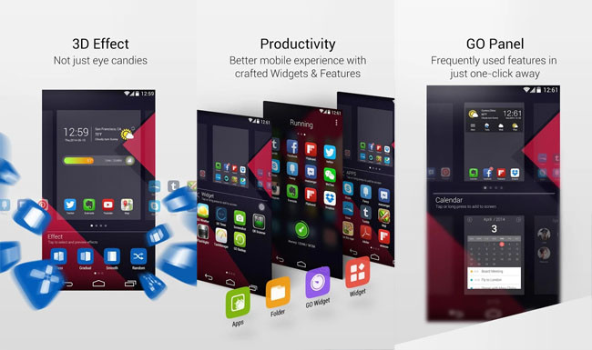 GO Launcher 5, ya disponible el renovado lanzador de aplicaciones de ...