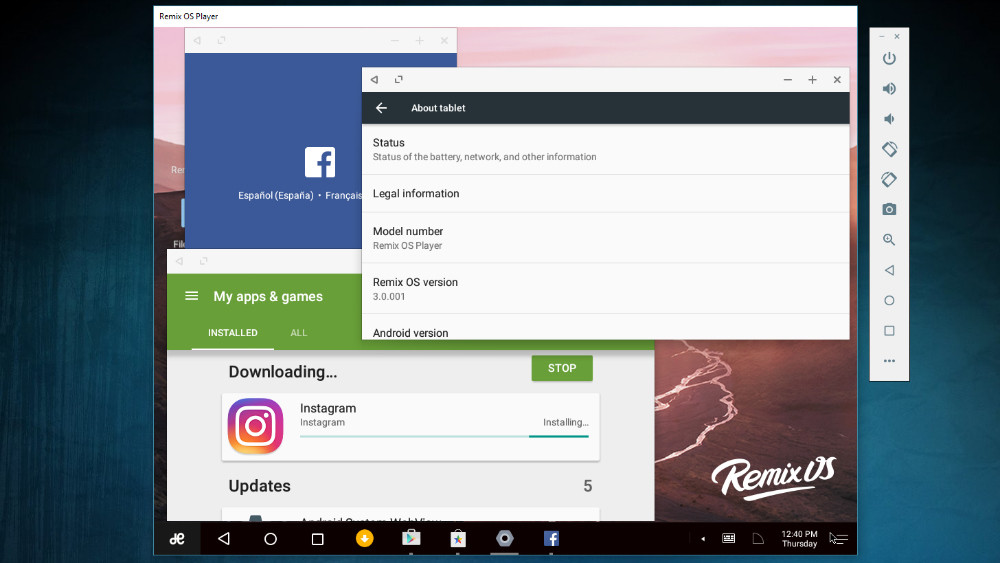 Así es Remix OS Player, el nuevo emulador gratuito para usar Android en Windows