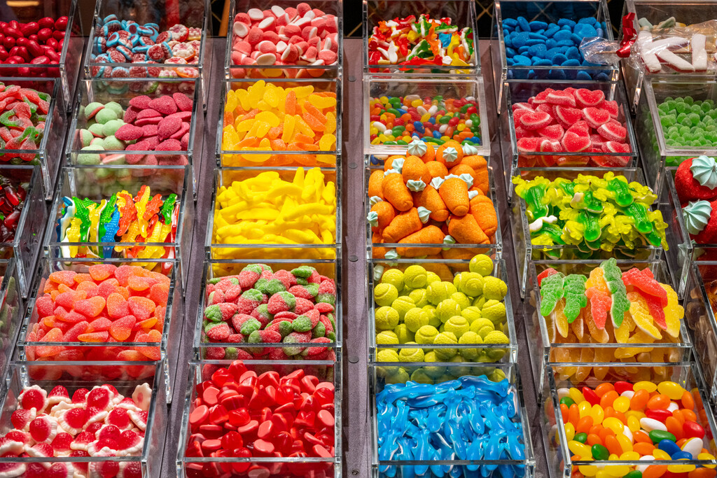 ¿De qué están hechas las gominolas? La respuesta correcta no es ...