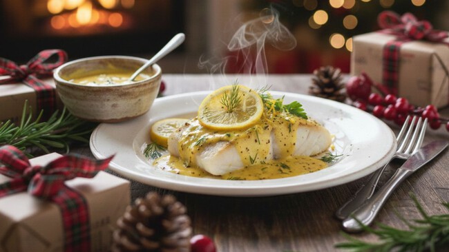 Filete de pescado con salsa de mostaza y limón: la receta económica que ...
