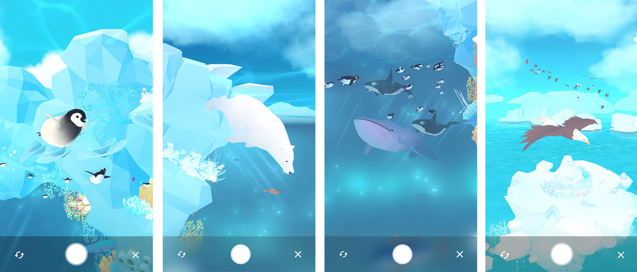 'Tap Tap Fish - Abyssrium Pole', el juego para crear un acuario polar a ...