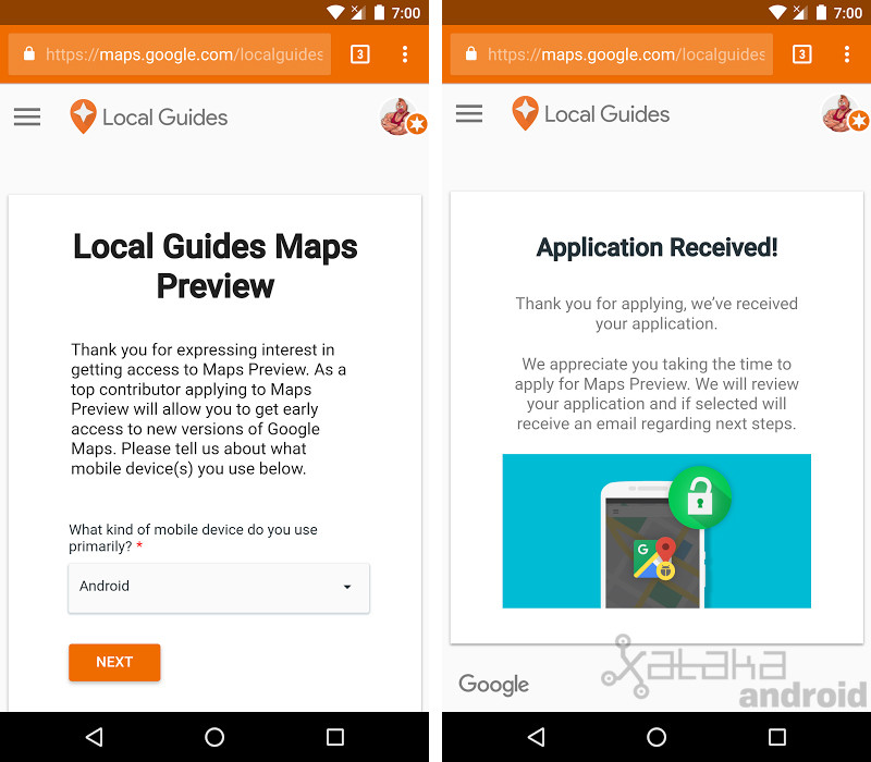 Si eres Local Guides de Nivel 6+ podrás solicitar Google Maps Preview y ...