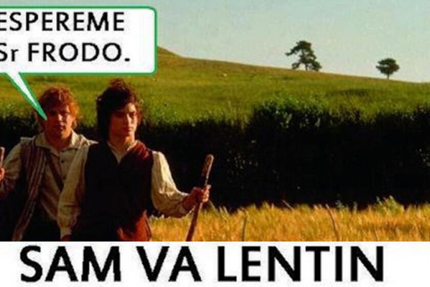 El origen de Sam Va Lentín, de broma inocente sobre 'El señor de los ...