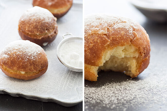 Berlinas de crema: receta irresitible de las clásicas bombas o pelotas ...
