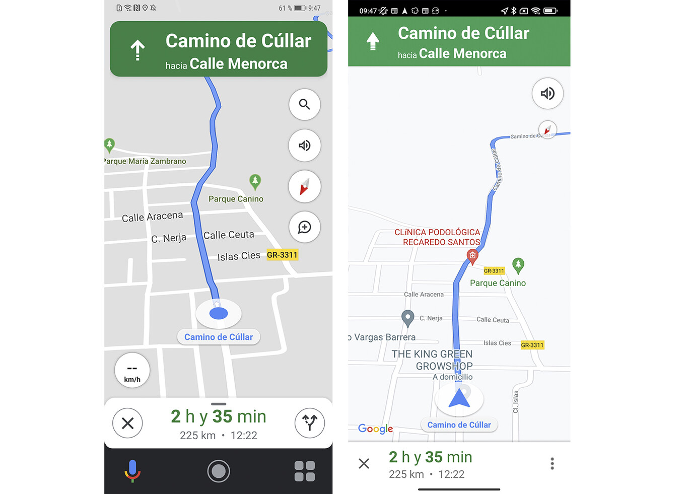 Google Maps vs Google Maps Go, todas las diferencias con la versión ...