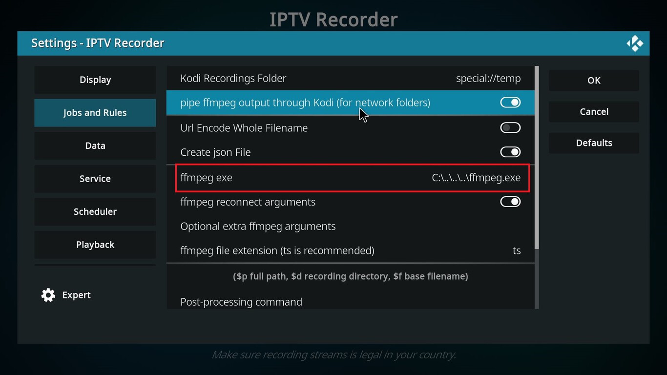 Kodi te permite ver la TDT con listas IPTV, pero también grabar los programas: así puedes hacerlo