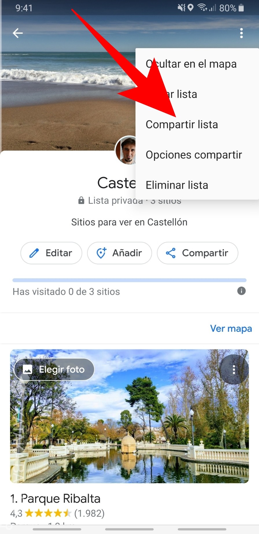 Listas de Google Maps: qué son, cómo crearlas y cómo editarlas