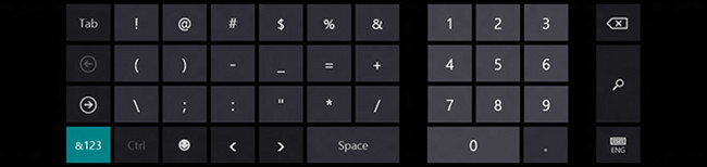 Todos los detalles sobre el nuevo teclado táctil de Windows 8