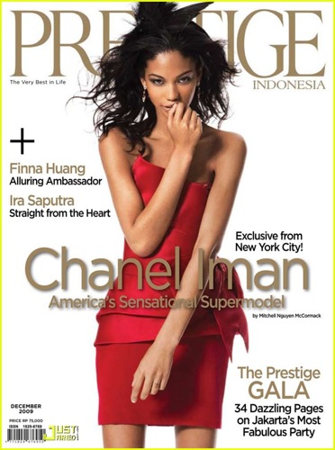 Chanel Iman en la revista Prestige