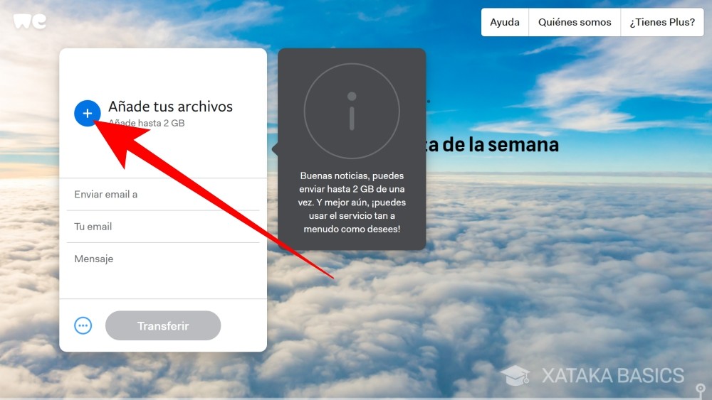 WeTransfer, qué es y cómo lo puedes usar para compartir archivos