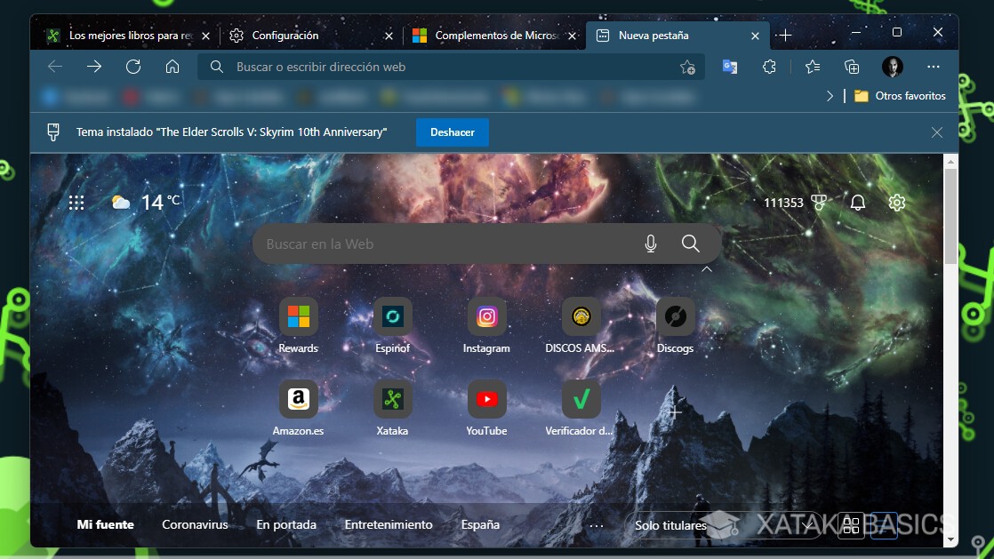 Cómo personalizar Microsoft Edge para cambiar su aspecto y dejarlo como ...