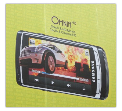 Samsung Omnia HD, primeras imágenes