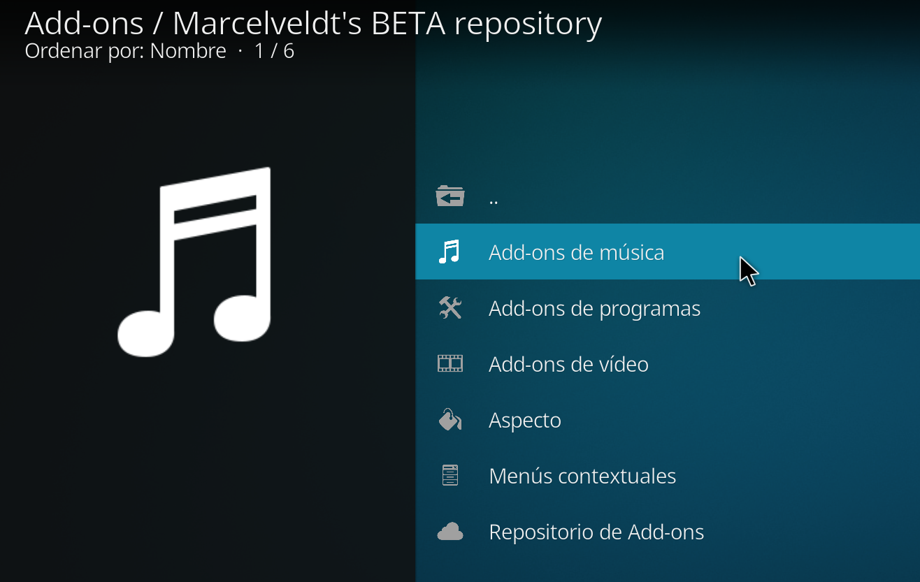 Kodi: cómo instalar un addon para escuchar música de Spotify