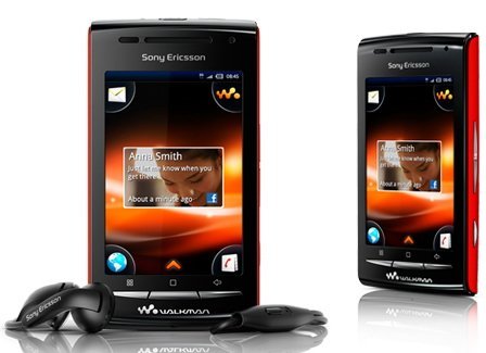 Sony Ericsson W8, Walkman y Android se conocen