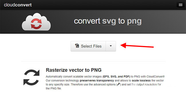 Cómo convertir una imagen SVG en PNG