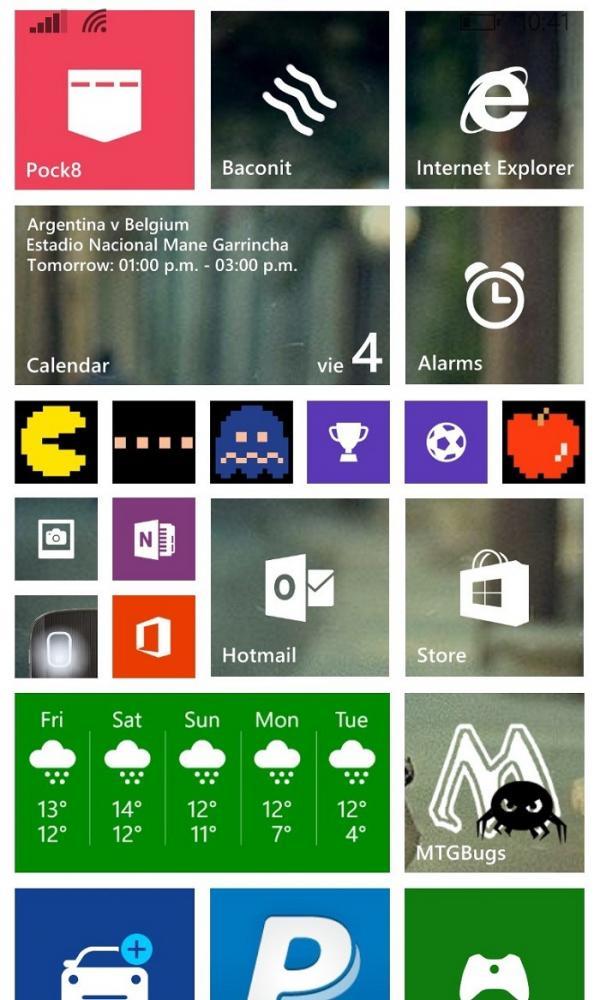 Pacman Tiles, decora la pantalla principal de tu Windows Phone con ...