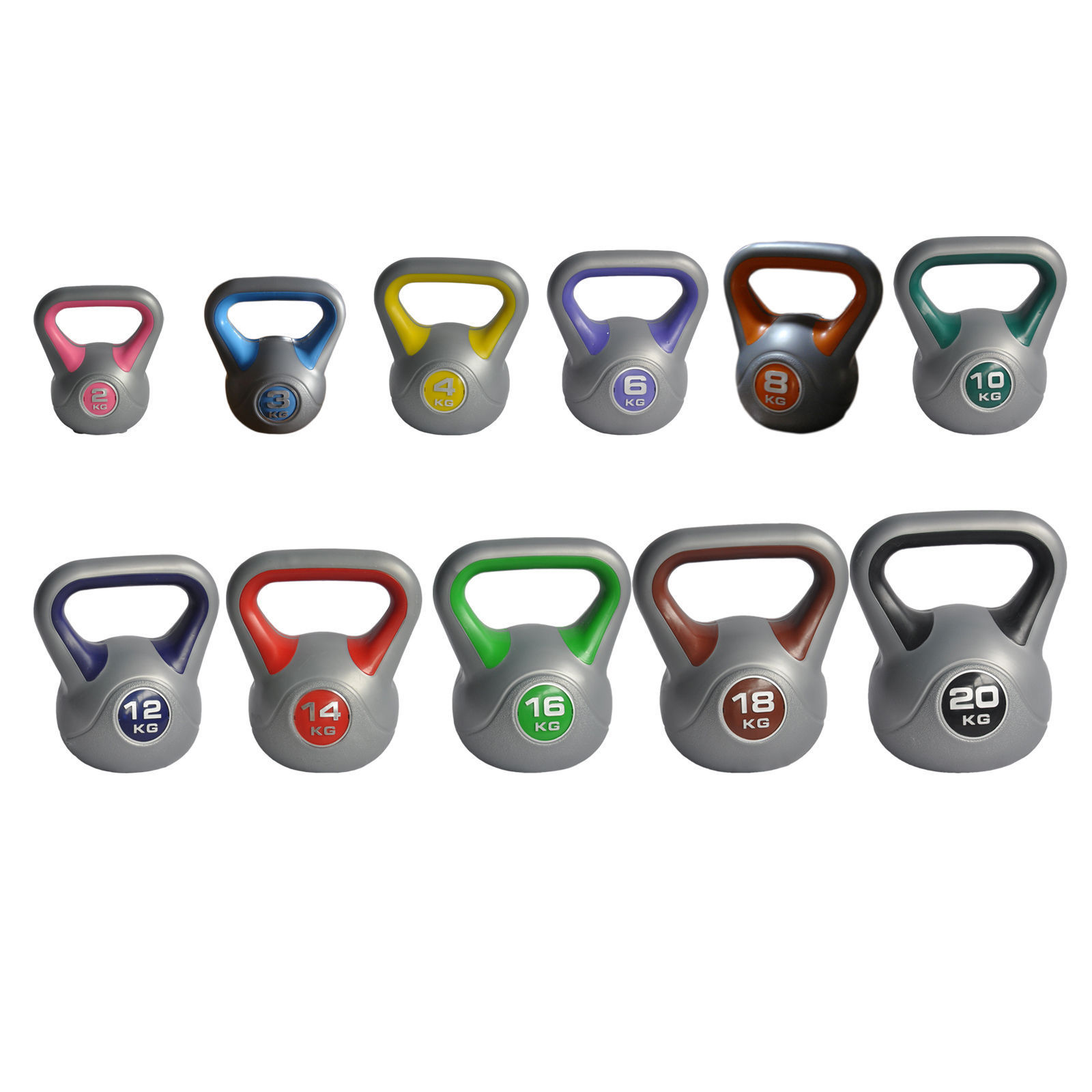 Pesas Kettlebell: 10 pesas rusas de 2 a 20 kg desde 9,90€ en Ebay con ...