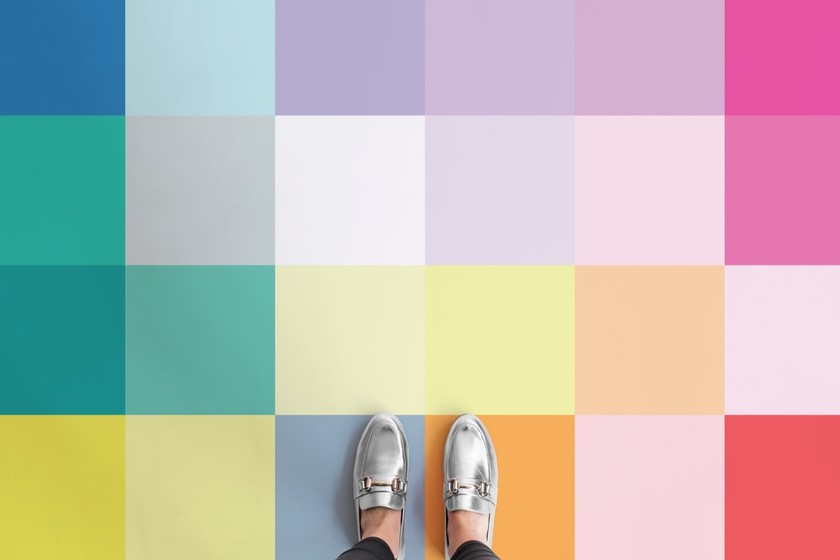 Suelos pixelados a todo color: una tendencia en pavimentos muy veraniega