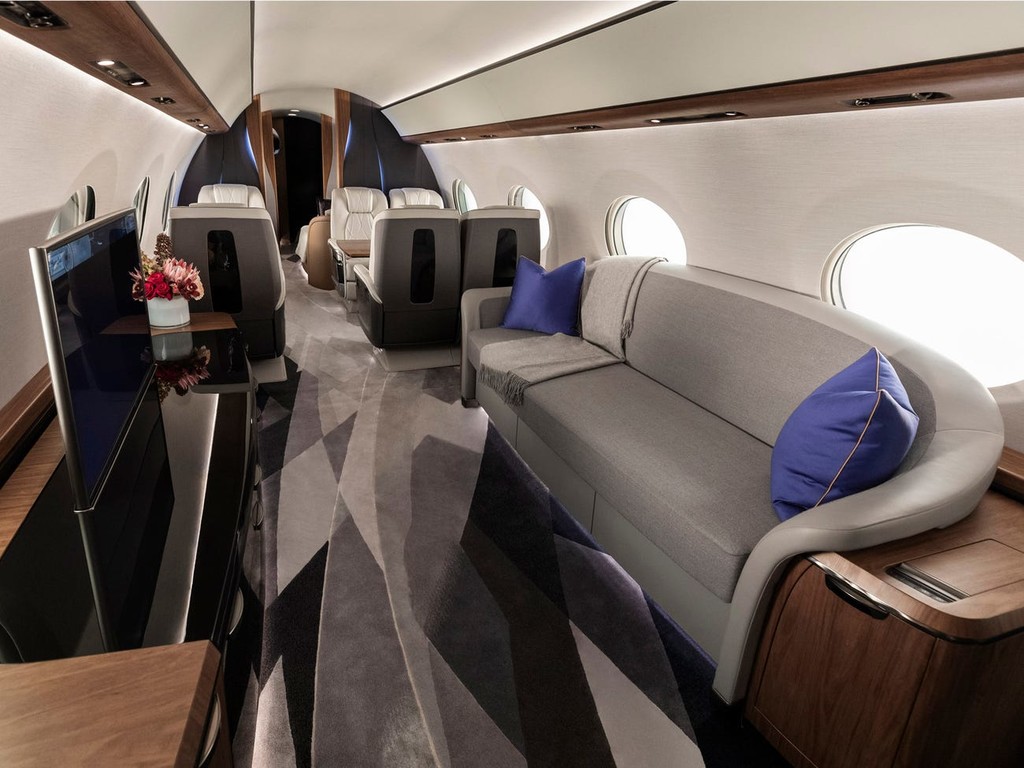 El jet privado más grande del mundo tiene un precio desde 75 millones ...