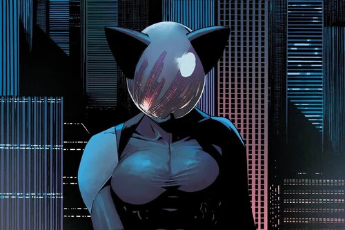 La nueva Catwoman parece sacada de Daft Punk, pero su versión Absolute ...