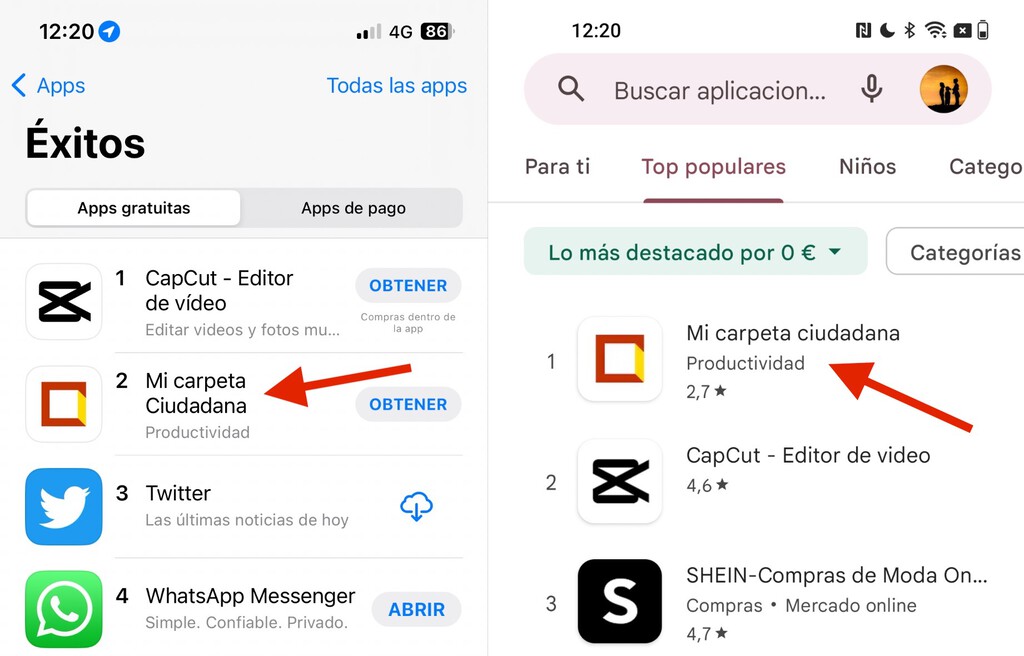 Mi Carpeta Ciudadana es la mejor app y web que ha hecho la Administración. Y ya está entre lo ...