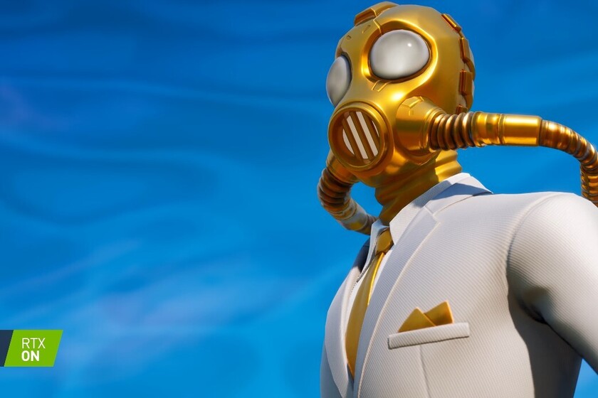 Así es Fortnite con RTX y DLSS: el ray tracing logra que farolas, agua ...