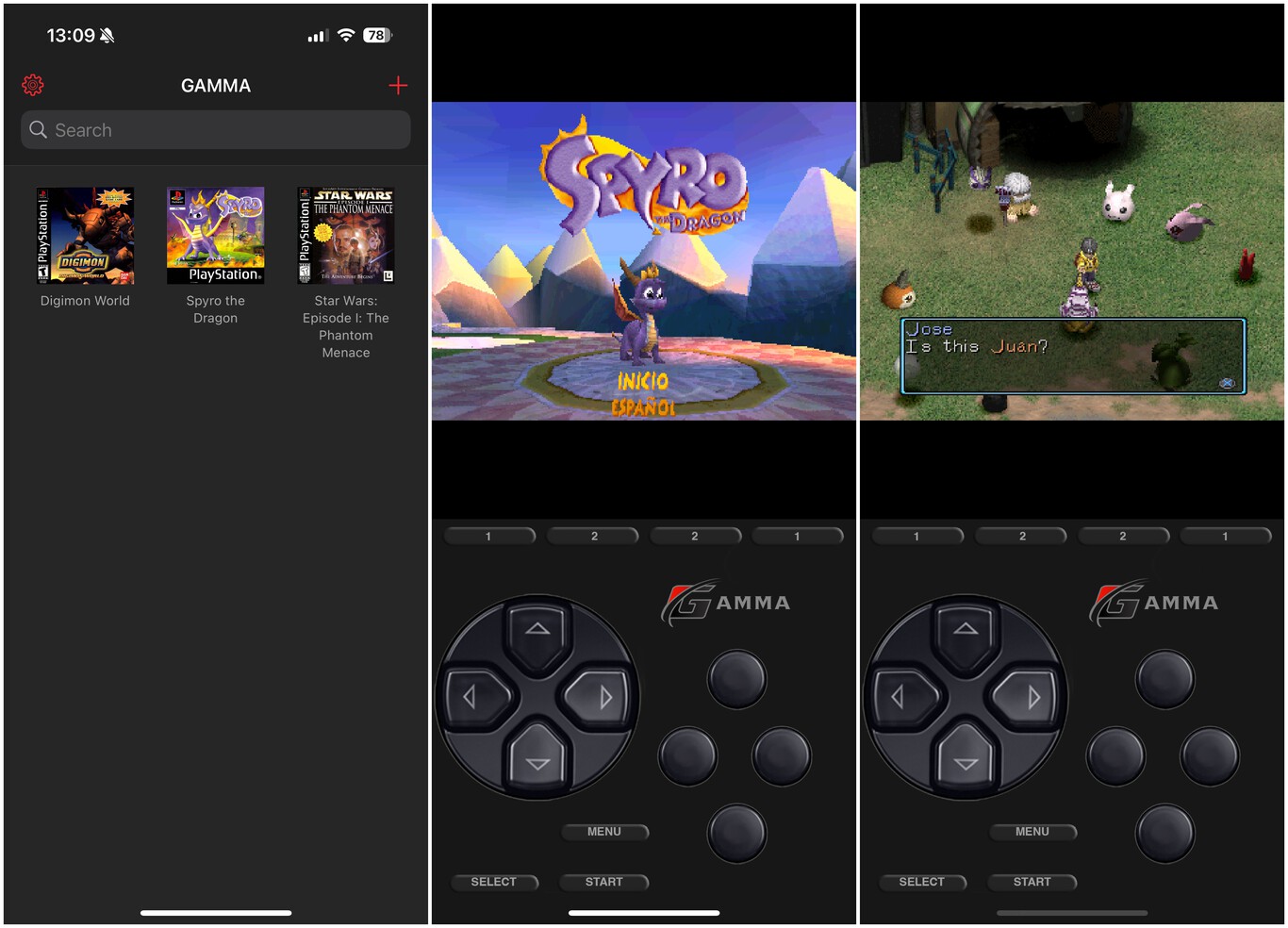 Ya hay un emulador de PlayStation 1 en la App Store: así funciona Gamma