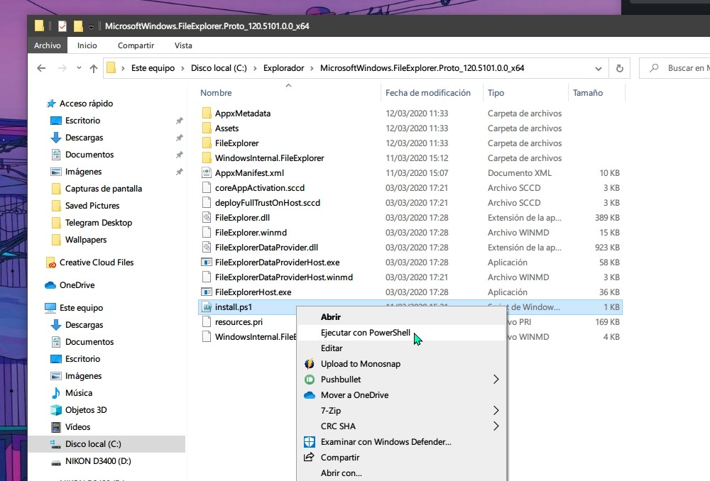 Windows 10: cómo instalar el nuevo Explorador de archivos de Windows 10X