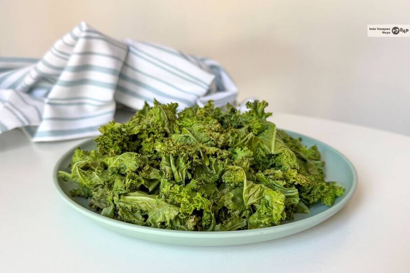 Chips de kale caseros, al horno: receta fácil de un snack tan crujiente ...