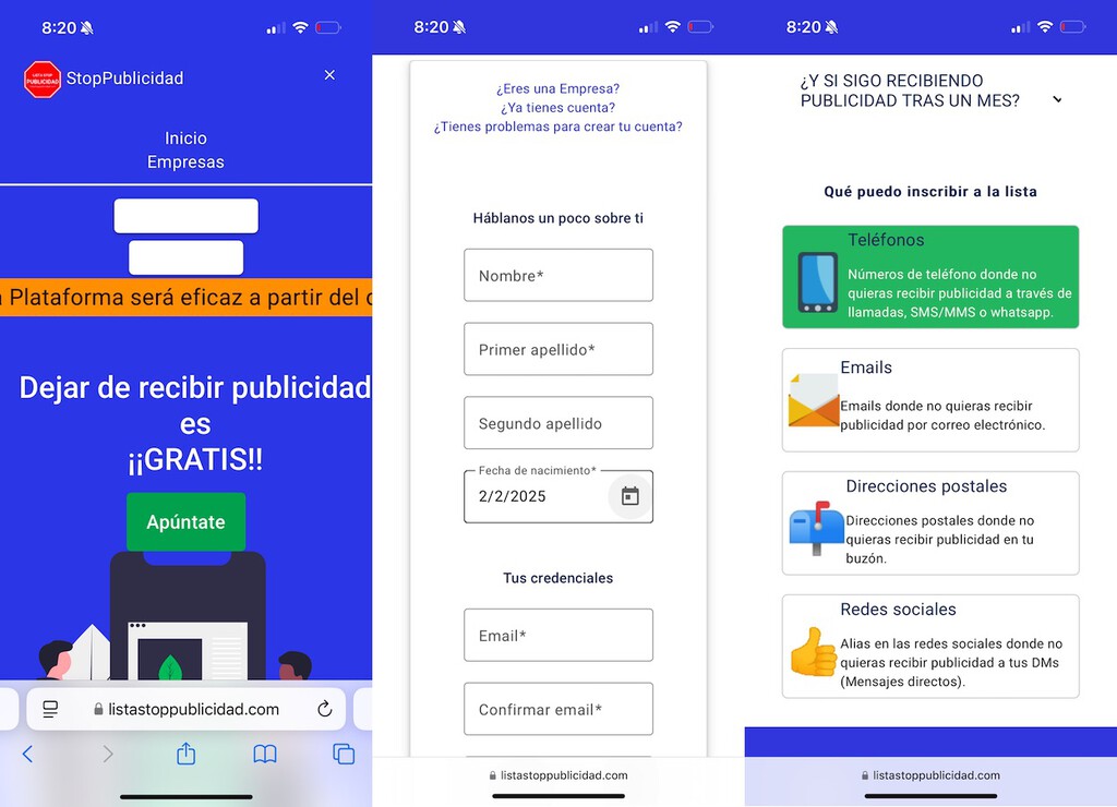 Adiós al monopolio de la Lista Robinson: llega Stop Publicidad para ...