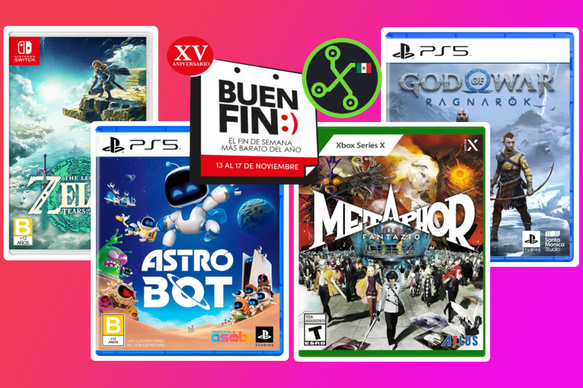 Buen Fin 2025: estas son las ofertas en videojuegos de los nominados a GOTY en los últimos 3 años
