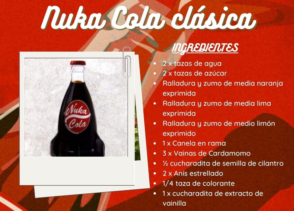 Cómo preparar tu propia Nuka-Cola de Fallout en casa
