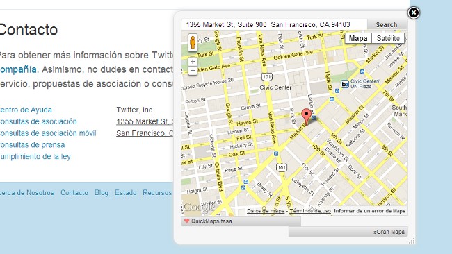 Accede en Firefox o Chrome a un mapa de cualquier dirección que ...