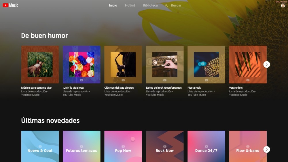 YouTube Music: prueba, análisis, experiencia y detalles