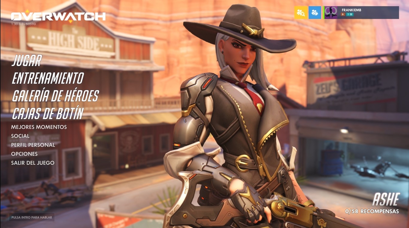 Ashe ya está disponible en la RPP de Overwatch y la hemos puesto a ...