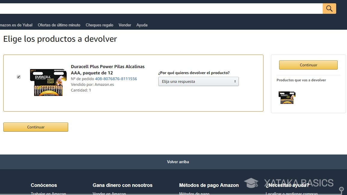 Cómo compartir un tique regalo de Amazon y utilizarlo para devolver un producto
