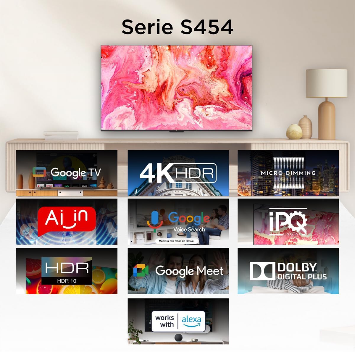 TCL Smart TV: con 55 pulgadas, resolución 4K y Google TV es perfecta ...