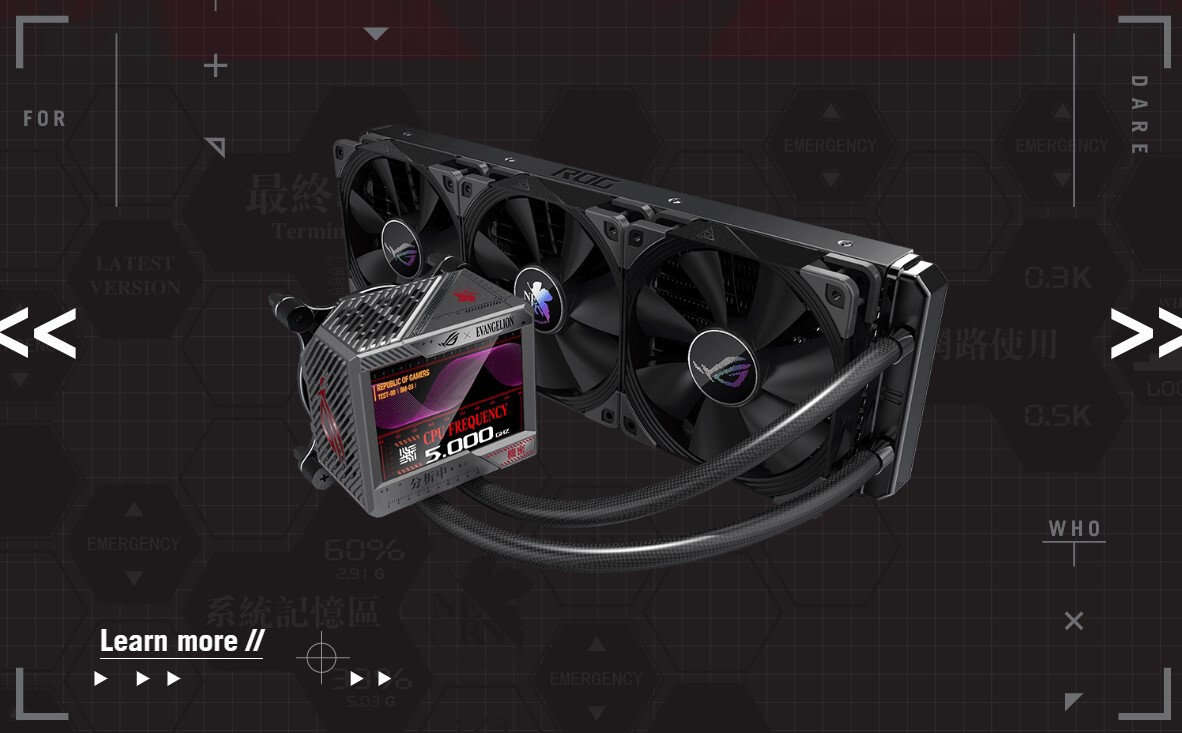 Evangelion x ROG: Asus luce su espectacular línea de componentes y ...